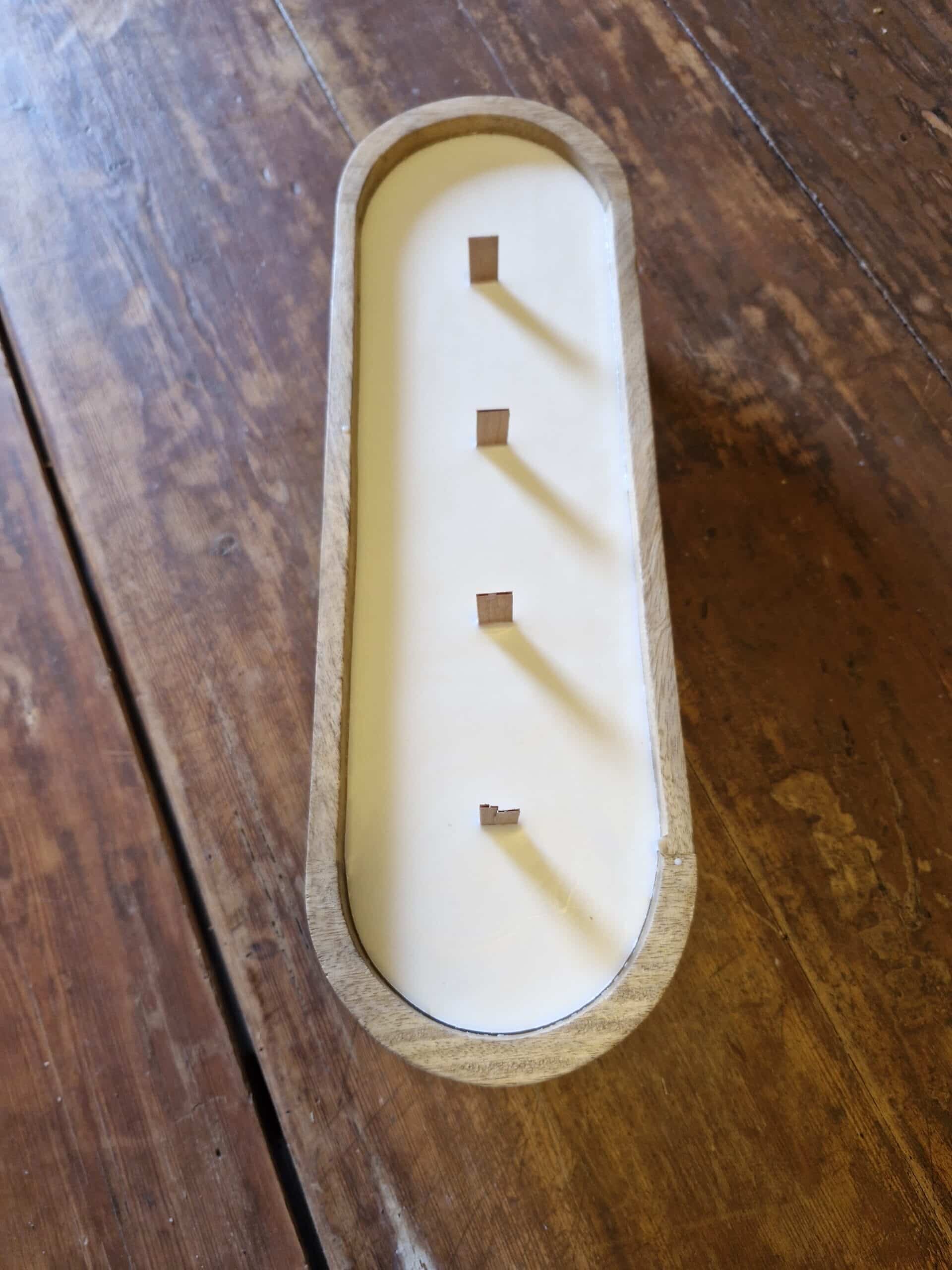 Barca madera con patas - mevelacandles